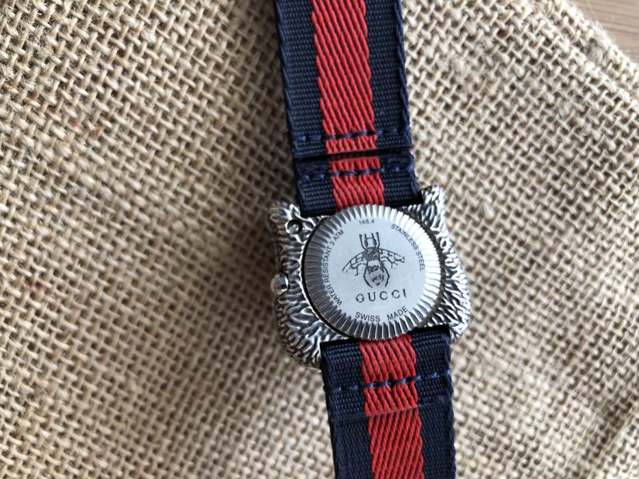 Ceas Gucci dama din argint L’aveugle par amour secret feline Bucuresti ...