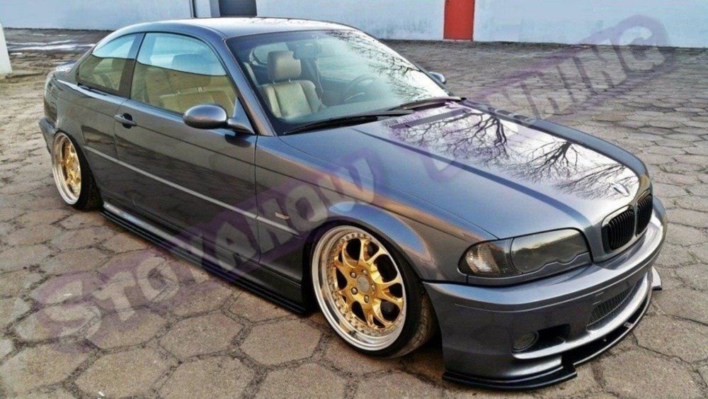 Лип спойлер за Бмв е46 М Техник / Bmw e46 Lip Spoiler M Tech Maxton гр ...
