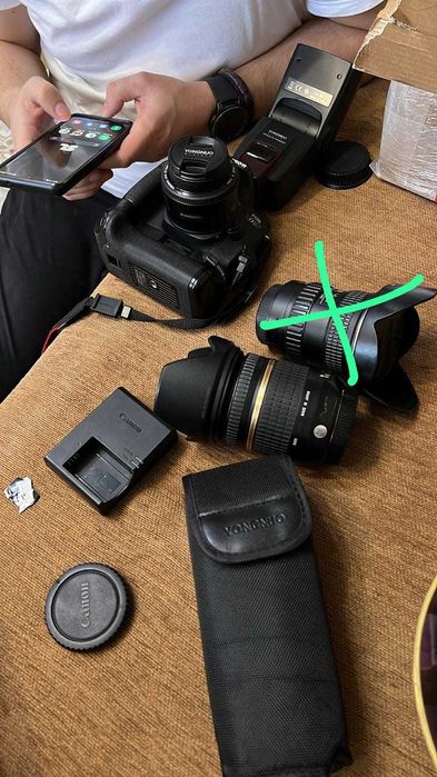 Canon D77 + Obiectiv Tamron 17-50mm 2.8f Bucuresti Sectorul 3 • OLX.ro