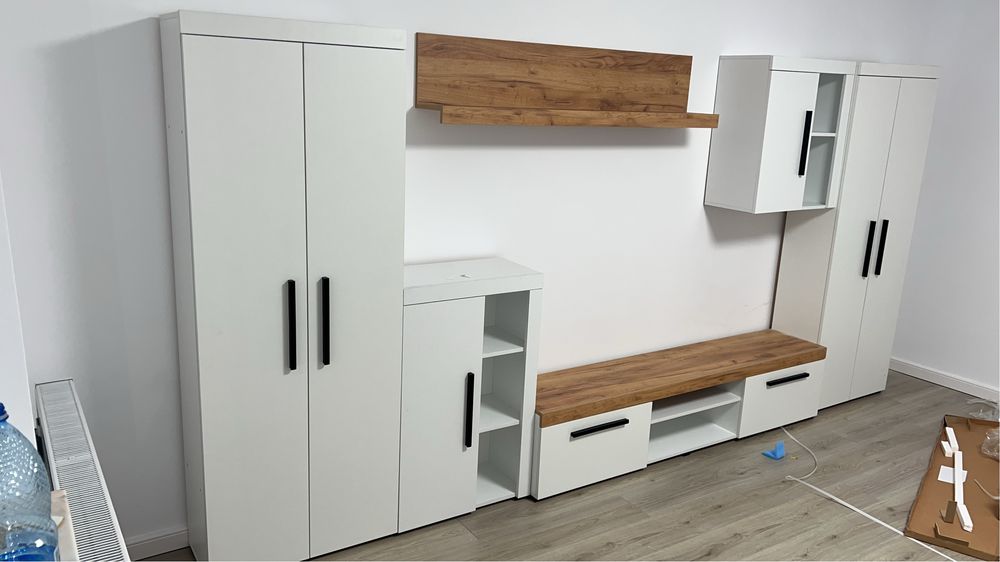 Mobila Laguna Bliss C06/ Pat cu somiera rabatabila Pitesti • OLX.ro