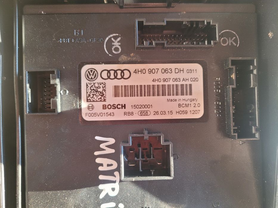 Modul confort BCM 1 audi a6 c7 facelift Caracal • OLX.ro