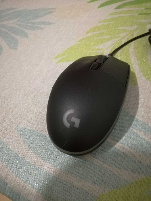 Mouse USB cu fir Logitech G203 Lightsync Optical 8000 DPI RGB Maus ...