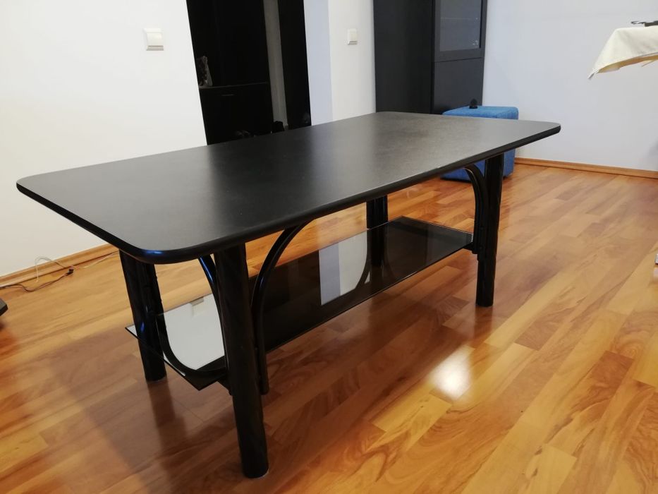 Masa neagra cafea cu picioare metalice Bucuresti Sectorul 4 • OLX.ro