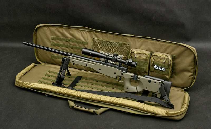 Pusca FULL METAL+MUNITIE Airsoft SNIPER AWP ARC Cu Luneta pistol 4.2J ...