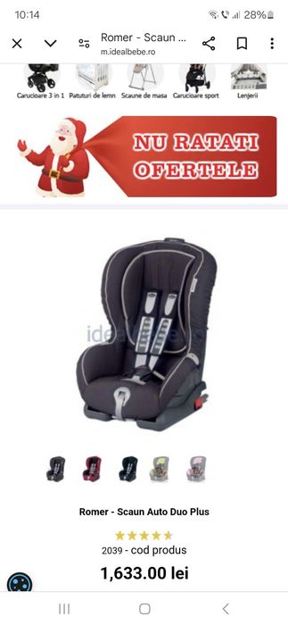 Scaune copil de masina cu isofix Alba Iulia • OLX.ro