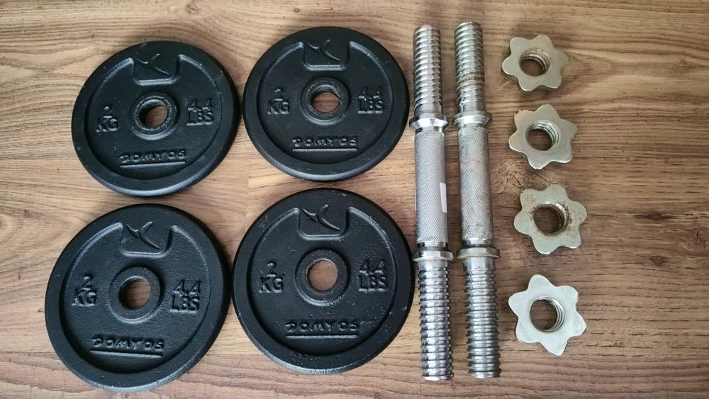 Gantere greutati 2x5 kg Bucuresti Sectorul 6 • OLX.ro