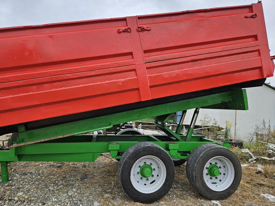 Remorca basculabila agricola 10 tone tandem Bistrita • OLX.ro