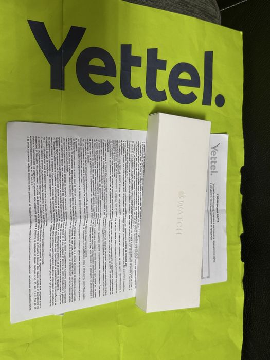 45mm Apple Watch 8 CELULAR Гаранция Yettel 2025 г. Starlight Aluminum ...