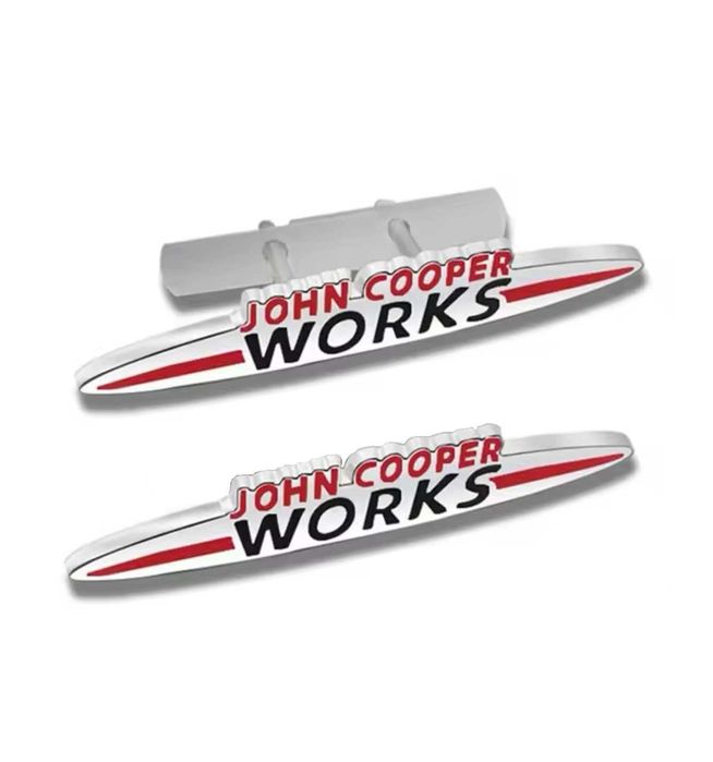 Embleme Mini John Cooper Works Emblema JCW Stema Sigla Sticker auto ...