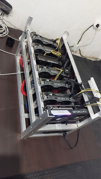Майниг риг 1660super | Mining Rig гр. Златица • OLX.bg