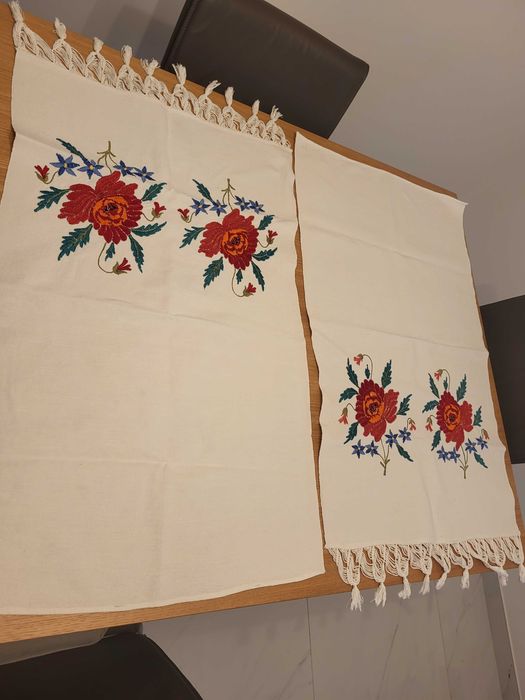 Stergar traditional tesut si brodat manual, set de 2 buc Bucuresti ...
