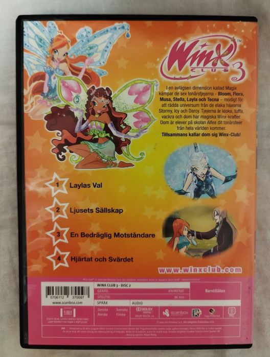 Winx Club DvD диск гр. Плевен Дружба 2 • OLX.bg