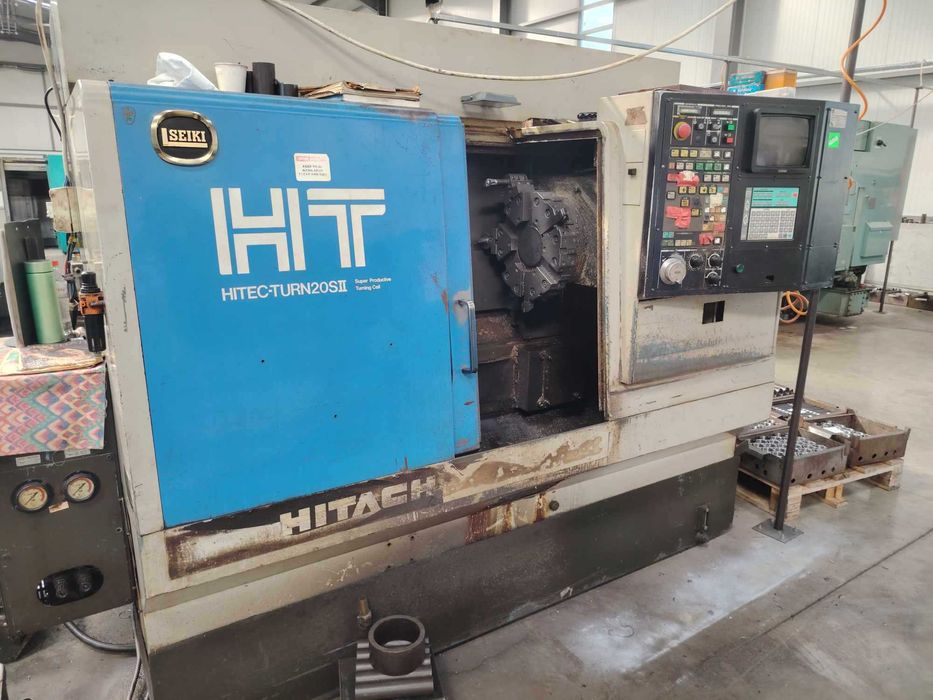 CNC Машина - Hitachi Seiki Hitec turn 20 S II - 2 бр. гр. Шумен 5-ти ...