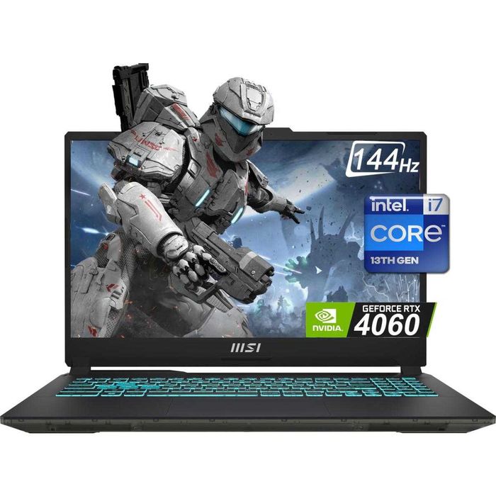 MSI Cyborg 15 15.6" FHD IPS i7-13620H DDR5 8GB SSD 512GB RTX 4060 8GB ...