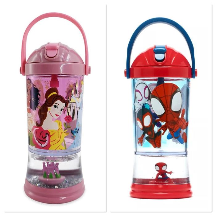 Бутилка за вода Disney Spider-man, Спайдермен, Принцеси Princess гр ...