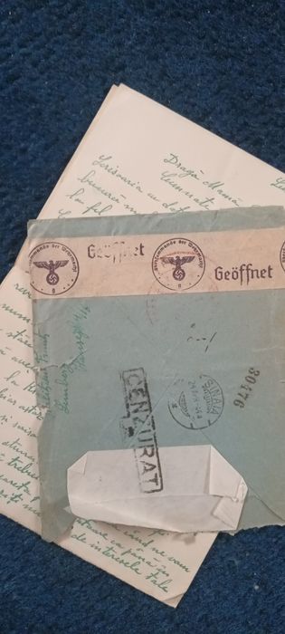 Document vechi, scrisoare din 1944 Breaza de Sus • OLX.ro