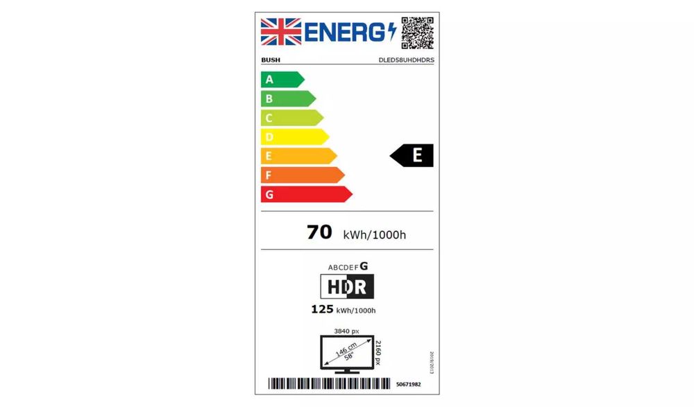 Bush 58 Inch Smart 4K UHD HDR LED Freeview TV гр. Пловдив Старият град ...