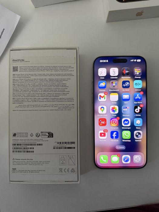 Apple iPhone 16 Pro Max, 256GB, Garantie Altex 17.12.2026 Cugir • OLX.ro