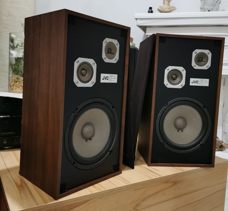 Boxe vintage JVC SK-41 3 cai 30 W RMS anii 80' Japan Limited Timisoara ...