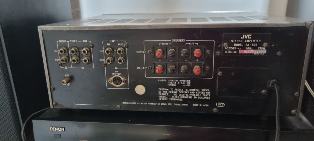 Amplificator JVC JA S31 si Technics SU V650 Bratia din Deal • OLX.ro