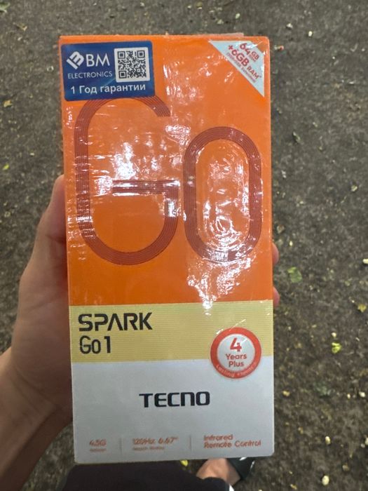 Tecno spark Go1 2025: 1 400 000 сум - Мобильные телефоны Ташкент на Olx