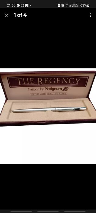 Rare Vintage Platignum The Regency Ballpoint Pen,England гр. София ...