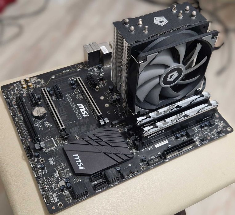 Kit i5-6600k, MSI Z170A Sli Plus, 16GB Ram DDR4, Cooler procesor ...