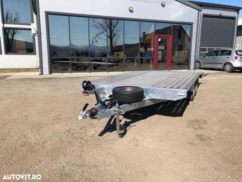 Platforma auto/remorca auto/Jupiter 5m/2.1 /masa 3000Kg 2 AXE Cluj ...