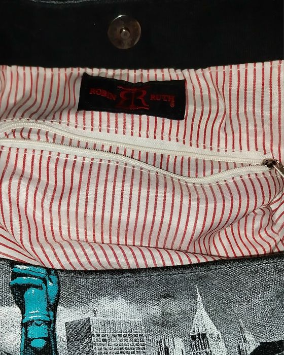 СТРАХОТНА, НЕРАЗЛИЧИМА ОТ НОВА, дамска чанта тип "торба" на ROBIN RUTH ...