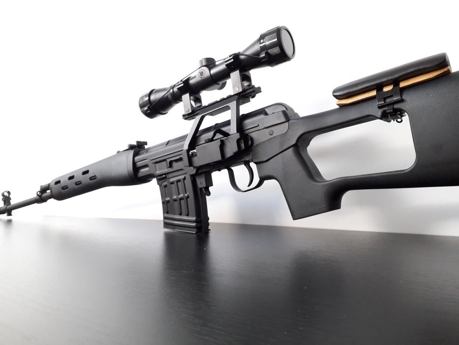 Dragunov PSL SNIPER 6mm 4J PUTERNICA spring Pusca airsoft FULL METAL ...