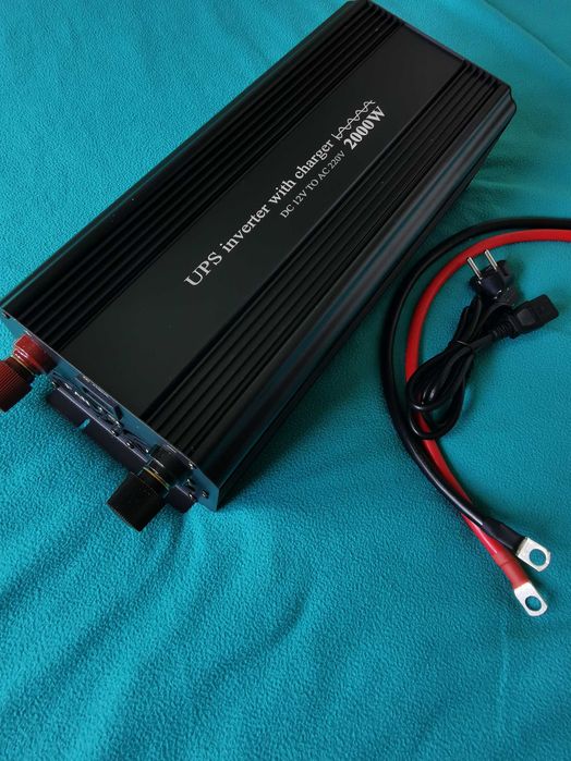 UPS Инвертор + зарядно 2000w / 4000w 12 220v пълна синусоида юпс гр. Стара Загора Била • OLX.bg