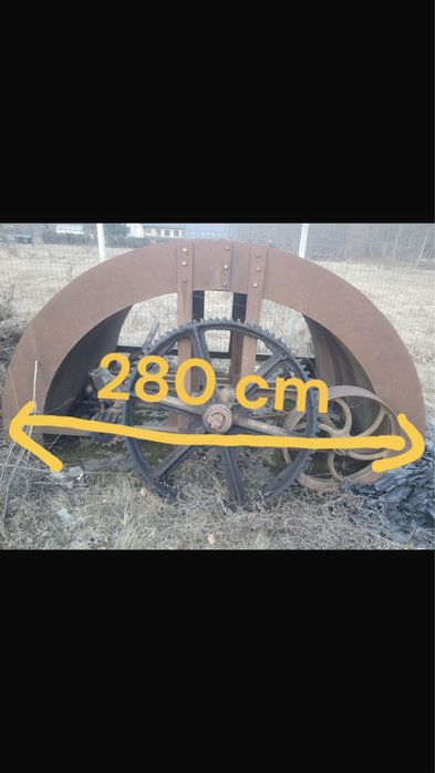 Roata moara microhidrocentrala Dosu Bricii • OLX.ro