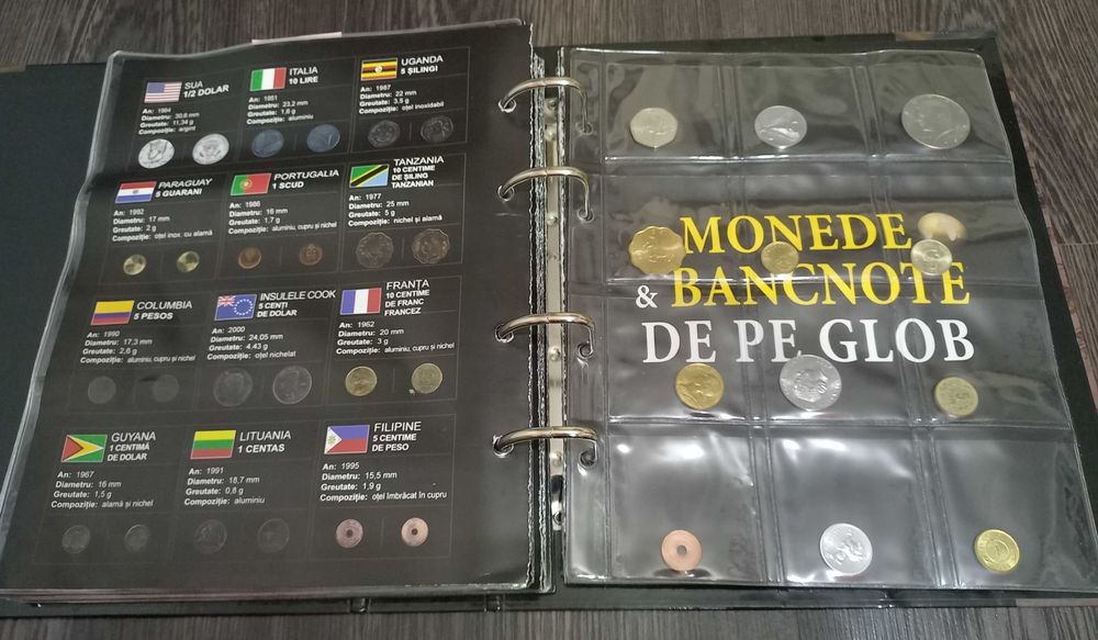 MONEDE & BANCNOTE de pe glob Pitesti • OLX.ro