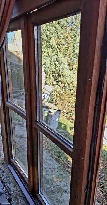Geam termopan din lemn cu rama Oradea • OLX.ro