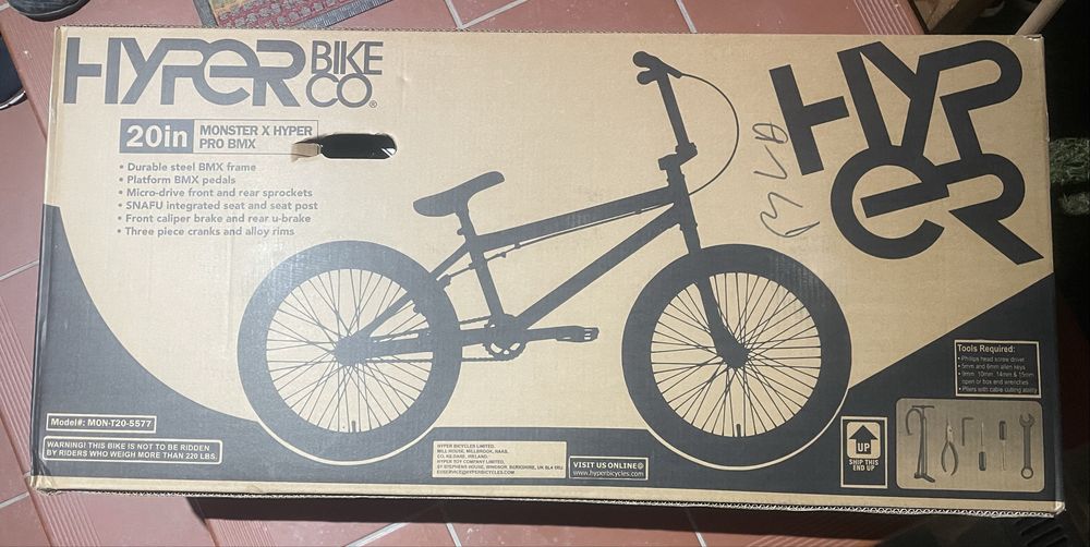 Колело Hyper Bike Co 20" Monster X Hyper Pro BMX гр. Гоце Делчев • OLX.bg