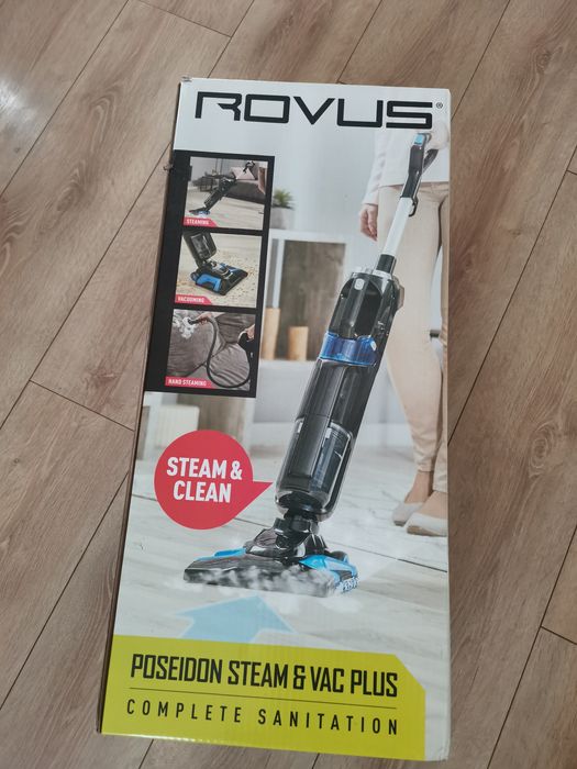 Aspirator Rovus Poseidon Steam Vac Malu Rosu • OLX.ro