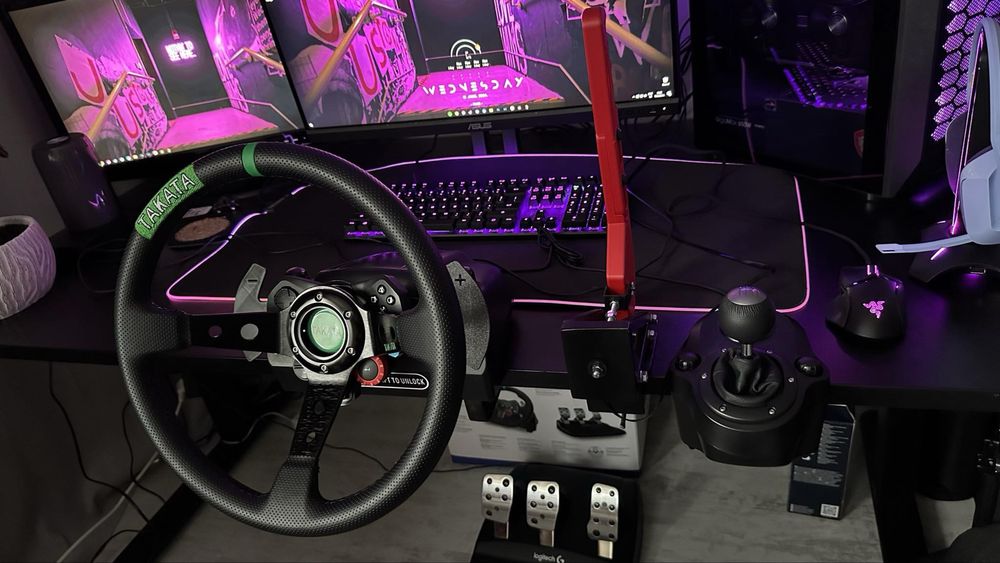 Logitech G29 + handbrake гр. Варна Възраждане 1 • OLX.bg