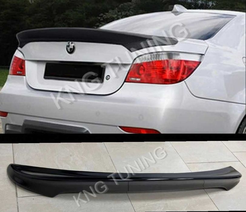 Бмв е60 спойлер за багажник цсл / bmw e60 spoiler ducktail гр ...