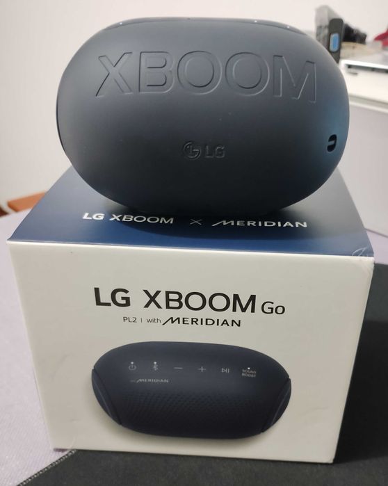 Boxa portabila LG XBOOM Go PL2, Bluetooth, Waterproof, negru, ca noua ...