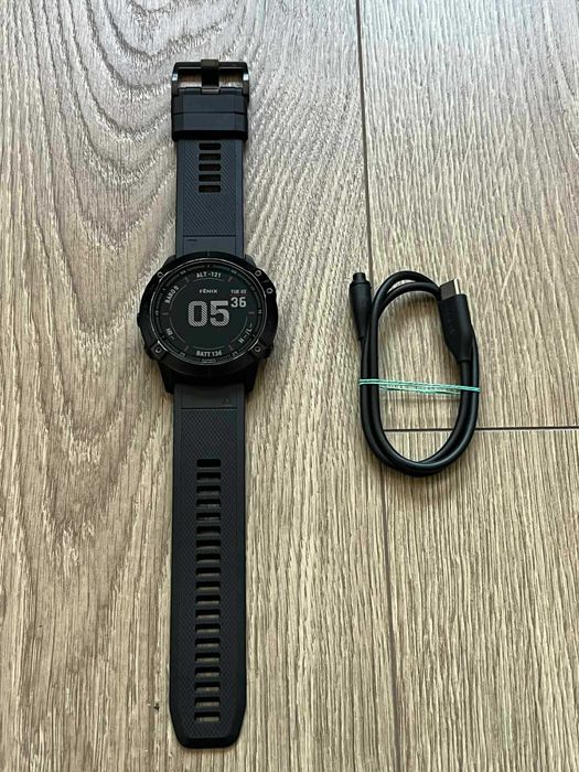 Ceas Smartwatch Garmin Fenix 6X Pro Solar, GPS 51 mm Gorrila Glass Cluj ...