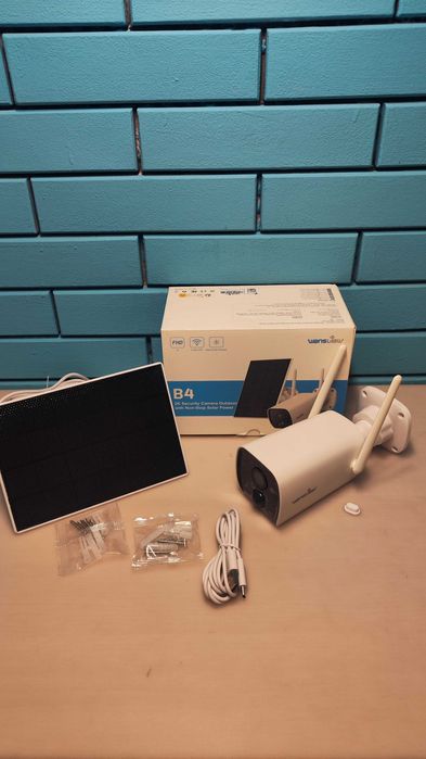 Wansview 2k Wifi камера за наблюдение външна батерия със слънчев панел гр Бургас Славейков • Olx Bg