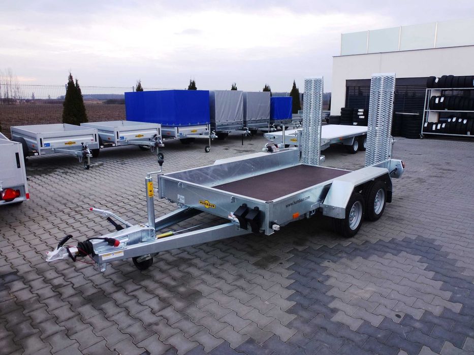 Remorca transport utilaje excavatoare Humbaur Satu Mare • OLX.ro