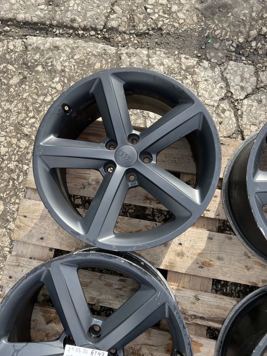 Оригинални джанти 18” Audi A6 4f A5 A4 Q5 Ronal 66.6мм et47 ном 18 гр ...