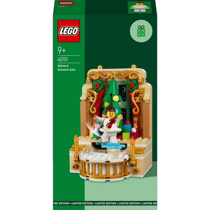 Lego 40701 Сцена с балерина и лешникотрошачката Ballerina & Nutcracker ...
