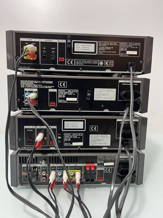 Linie Sony S1 Scala, STR-S1, Deck TC-S1, CD Player CDP-S1, MiniDisc Suceava • OLX.ro
