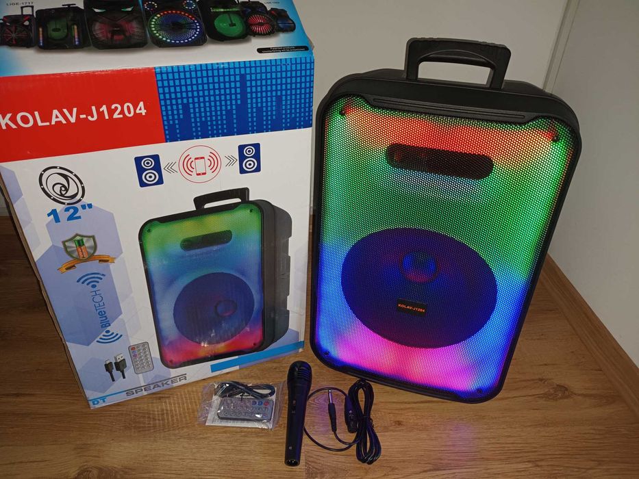 Boxa karaoke copii Boxa 50 cm portabila bluetooth Boxa party gratar ...