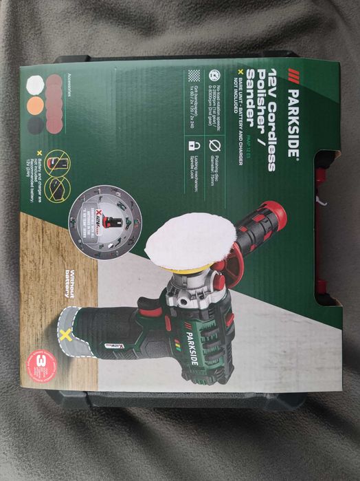 Masina de polisat si slefuit 12V Parkside Medias • OLX.ro