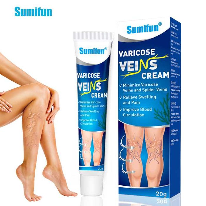 Crema Sumifun varice, flebita, tromboflebita,vene pânza păianjen,durer ...