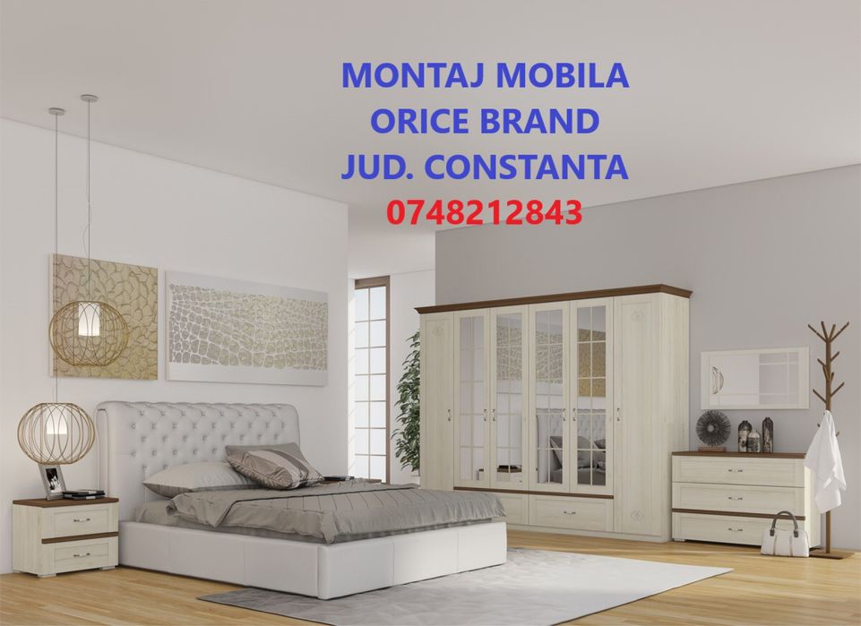 Montaj mobila orice model.Ikea/Dedeman/jysk/Videnov/leroy merlin ...