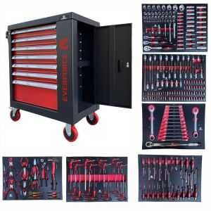 Количка с инструменти 7 чекмеджета 251ч EVERFORCE гр. София ПЗ Илиянци • OLX.bg